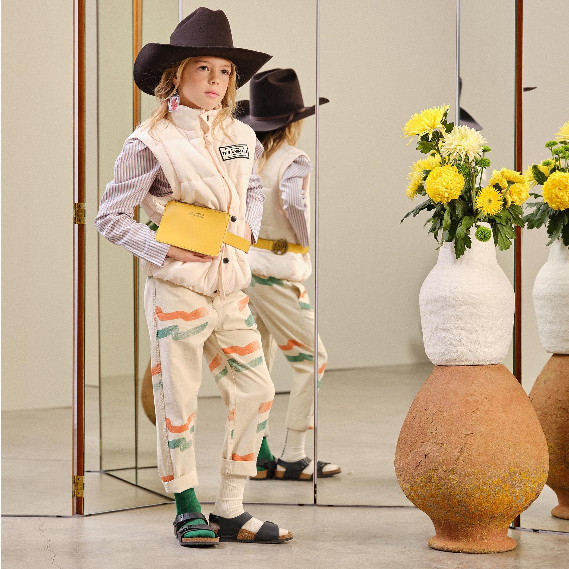 Kids Pants | White Flag Colt Chino for kids | The Animals Observatory