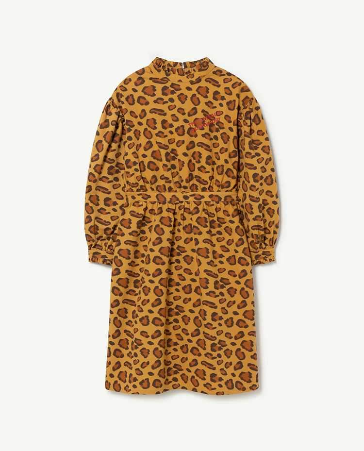 Yellow Tortoise Kids Dress | Fall Winter 2022 | The Animals Observatory