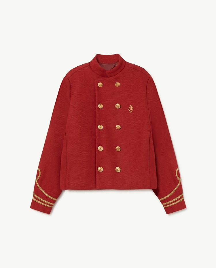 Red Tiger Kids Jacket | Fall Winter 2022 | The Animals Observatory