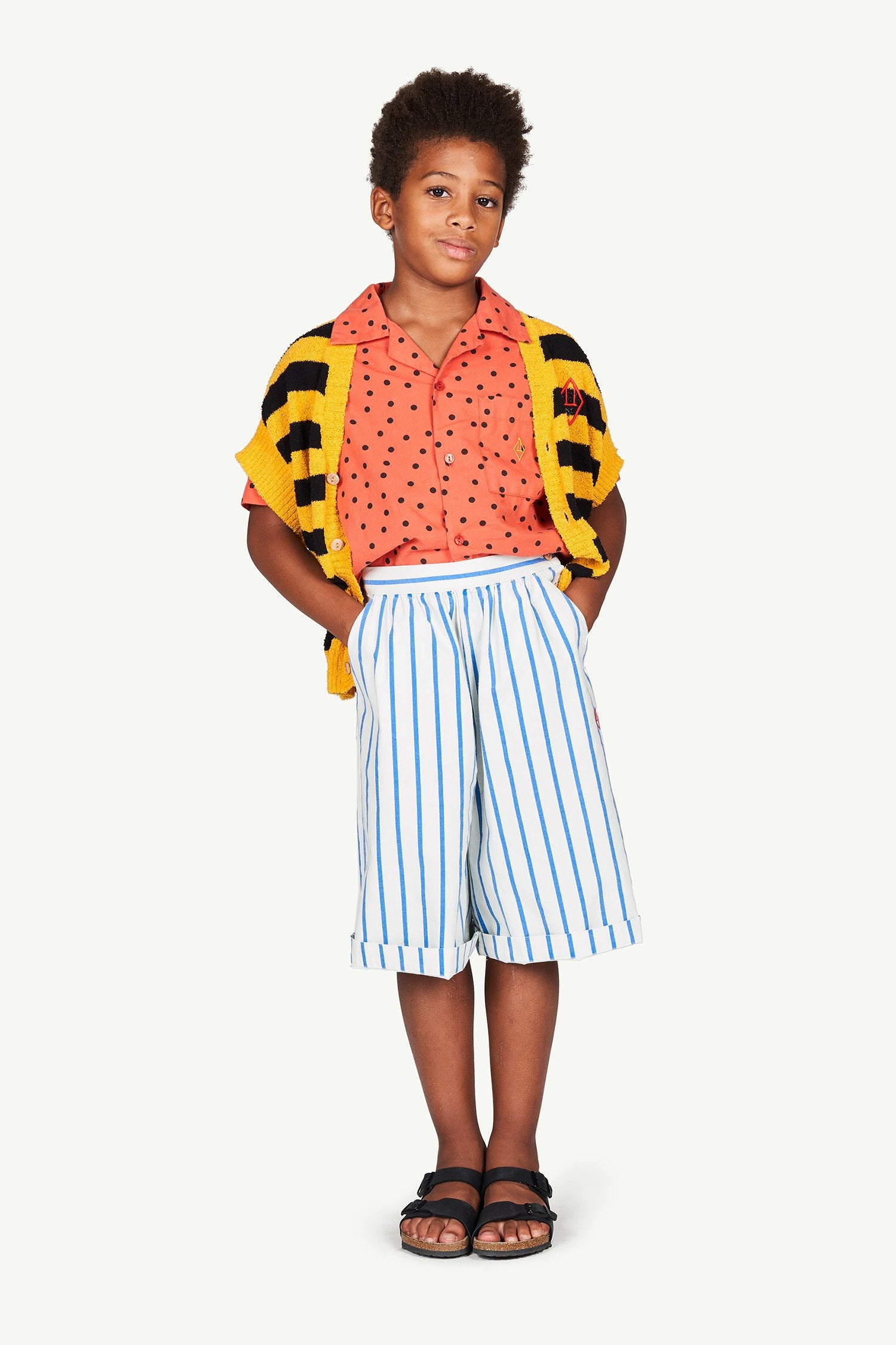 White Stripes Buffalo Trousers for kids | The Animals Observatory ...