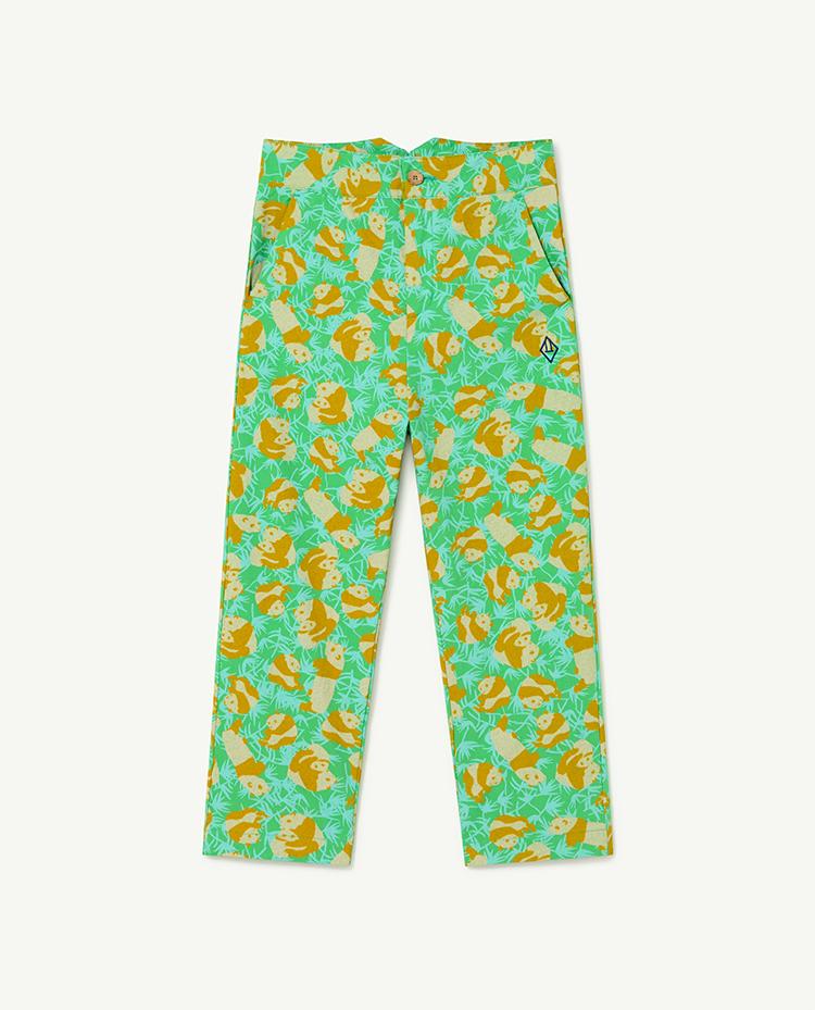Green Pandas Buffalo Pants - The Animals Observatory