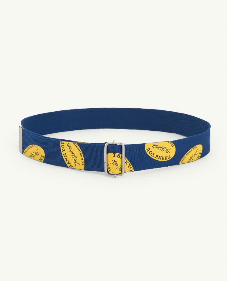 Navy Lizard Belt | The Animals Observatory